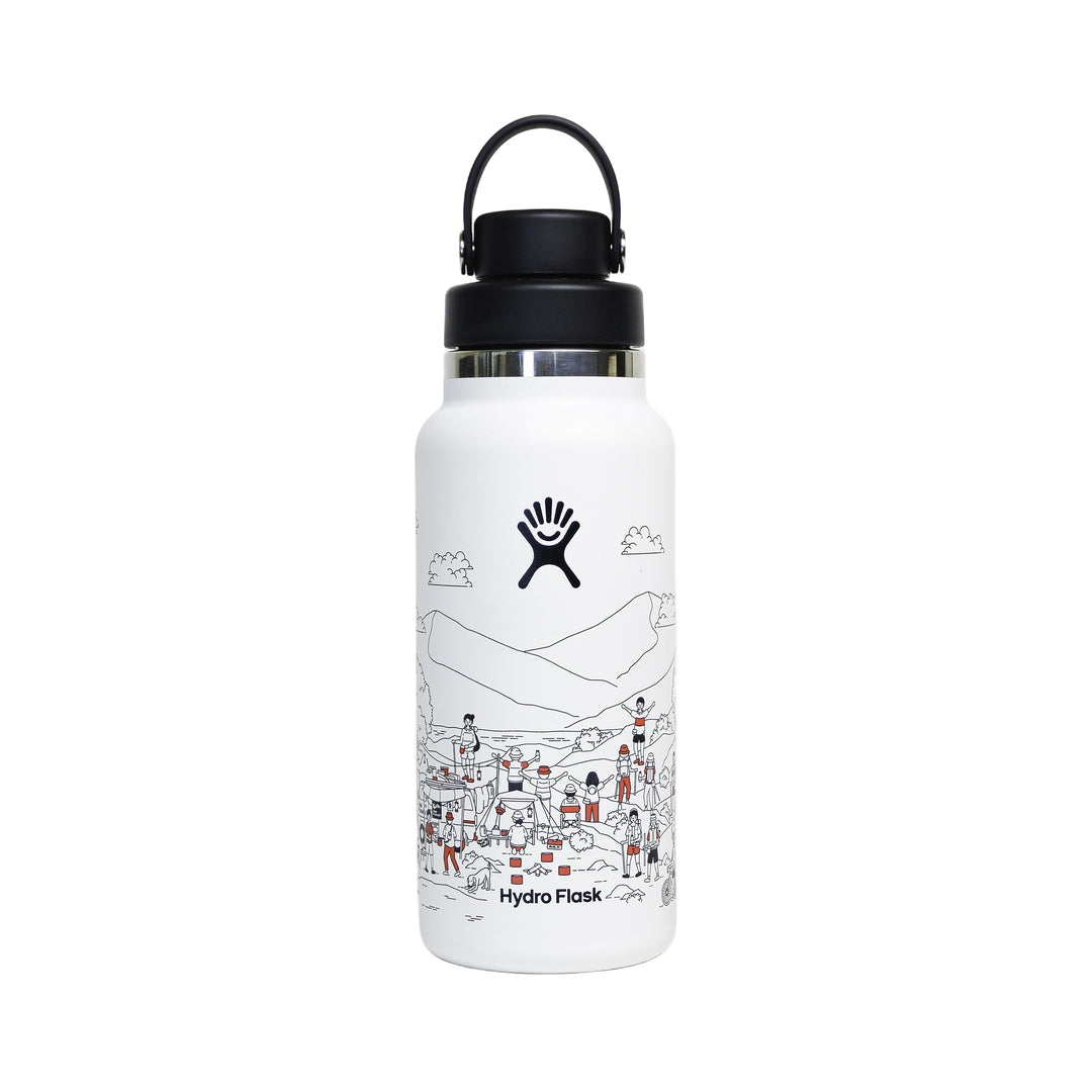 Hydro Flask 32 OZ Wide Flex Chug Cap Hey Mady White – ROX PH